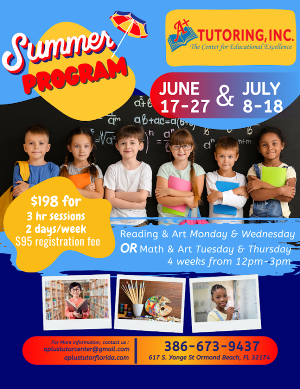 A+ Tutoring Inc Florida - Personalized Online & In-Person Learning